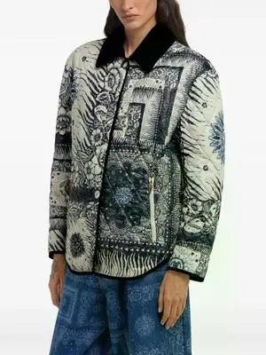 Roberto Cavalli Bandana-print Jacket