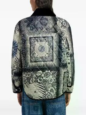 Roberto Cavalli Bandana-print Jacket