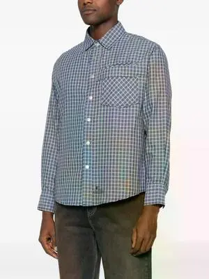 CARRER Checked Chest-pocket Shirt