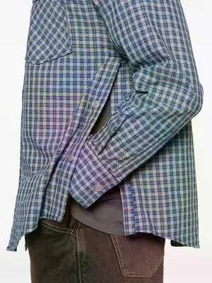 CARRER Checked Chest-pocket Shirt