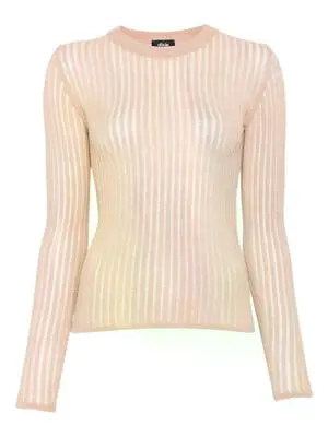 Dixie Open-knit Long Sleeve Sweater