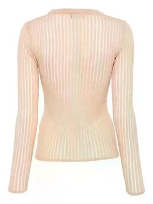 Dixie Open-knit Long Sleeve Sweater