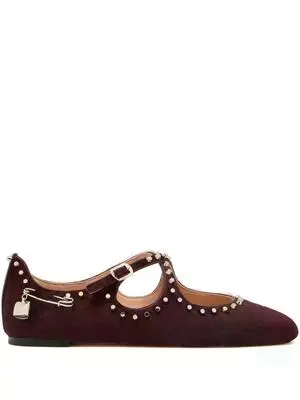 Bally Studded Flats For Women