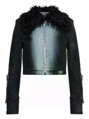 Versace Textured Jackets For Women