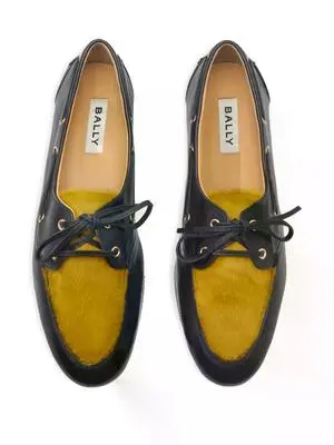 Bally Plume Leather Loafers