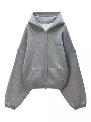Women's Gray Sweatshirts Hoodies