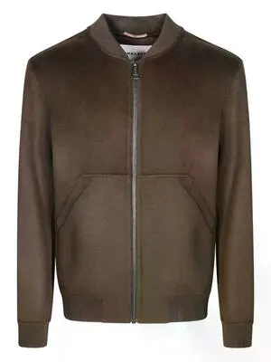 AMARANTO Zipped Bomber Jacket