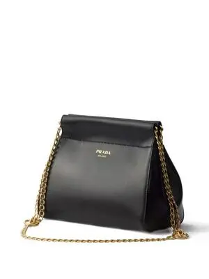 Prada Leather Chain-strap Cross Body Bag
