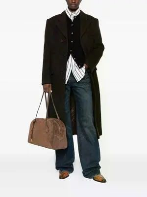 DUNST Alpaca Wool-blend Tailored Coat