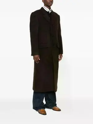 DUNST Alpaca Wool-blend Tailored Coat