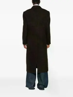 DUNST Alpaca Wool-blend Tailored Coat