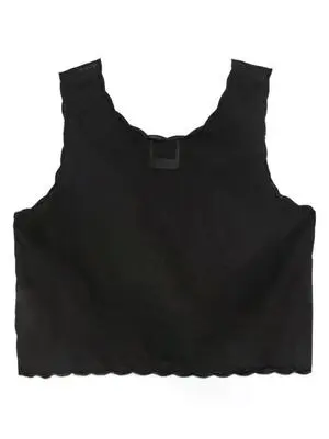 FORTE_FORTE Scallop-trim Tank Top
