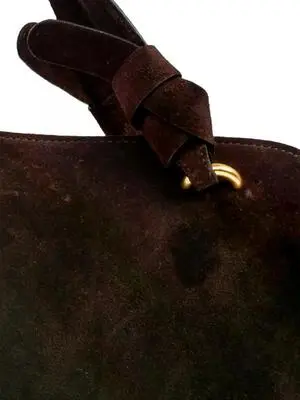 NEOUS Aries Knotted-handle Tote Bag - Brown