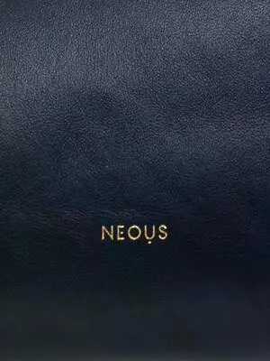 NEOUS Scorpius Zip Leather Tote Bag