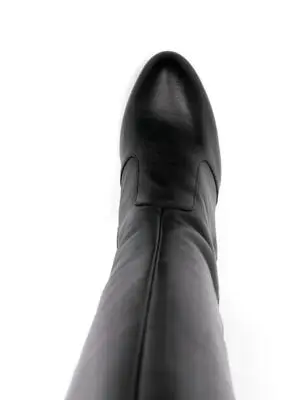 NEROGIARDINI Leather Knee-high Boots