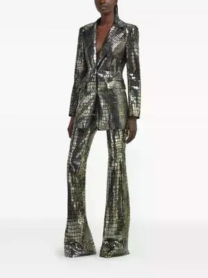 Roberto Cavalli Crocodile-effect Blazer
