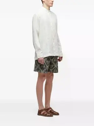 OSKLEN Patterned Jacquard Shorts