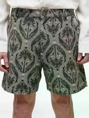 OSKLEN Patterned Jacquard Shorts
