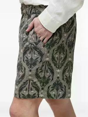 OSKLEN Patterned Jacquard Shorts
