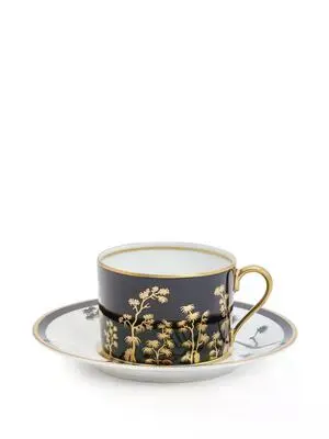 PINTO PARIS Kyoto Tea Cup And Saucer - Black