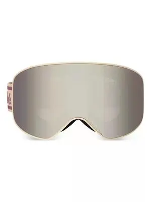 Chloé Logo-detail Ski Goggles - Neutrals