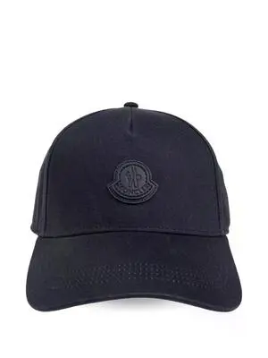 Moncler Logo-patch Cap - Blue