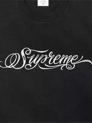 Supreme Script T-shirt - Black