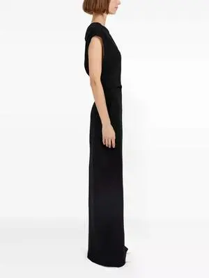 Proenza Schouler Rosina One-shoulder Maxi Dress - Black