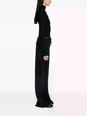 Proenza Schouler Didi Striped Velvet Top - Blue