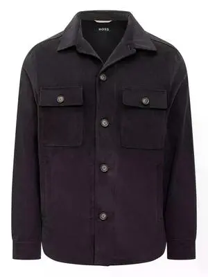 BOSS Mercerised Buttoned Jacket
