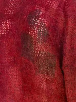 Isabel Marant Étoile Mirella Long-sleeved Sweater - Red