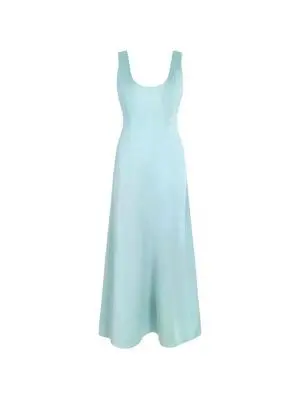 Proenza Schouler White Label Isabelle Crêpe Dress - Blue