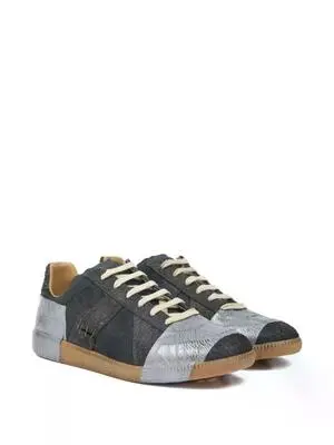 MAISON MARGIELA Replica Panelled Sneakers - Grey