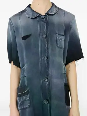MAISON MARGIELA Button-fastening Midi Dress