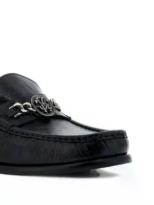 Roberto Cavalli Chain-embellished Loafers