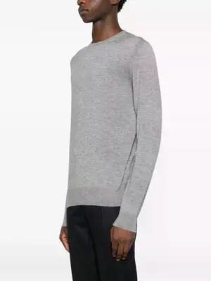 Bruno Manetti Fine-knit Jumper - Grey