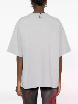 JEAN PAUL GAULTIER Graphic-print T-shirt - Grey