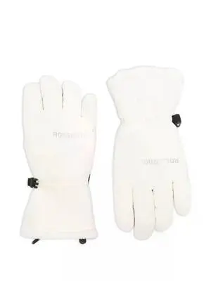 Rossignol Panelled Gloves With Wrist Closure - White
