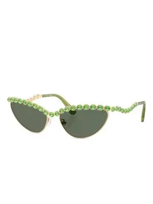 SWAROVSKI Embellished Cat-eye Sunglasses