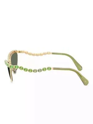 SWAROVSKI Embellished Cat-eye Sunglasses
