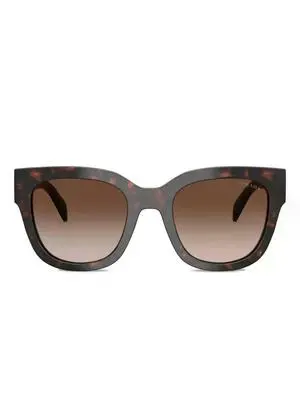 Prada Butterfly-frame Sunglasses - Green