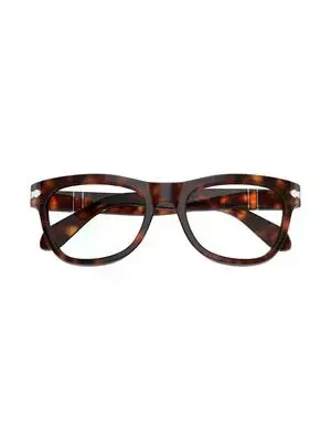 Persol Square Frame Eyeglasses - Brown
