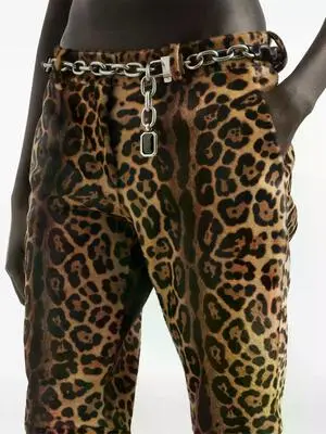 Dolce & Gabbana Leopard-print Trousers