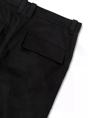 STUDIO TOMBOY Fatigue Cotton Trousers - Black