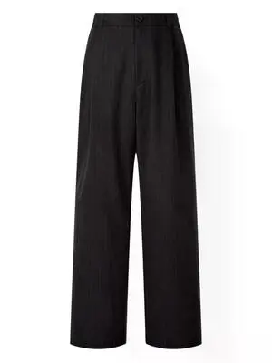 STUDIO TOMBOY Striped Wide Leg Trousers