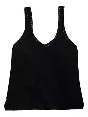 IZAAK AZANEI V-neck Tank Top