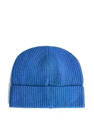 SEVEN GAUGE Ribbed Turn-up Beanie - Blue