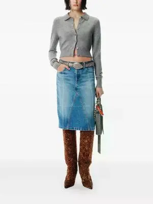 Alexander Wang Buttoned Cardigan - Grey