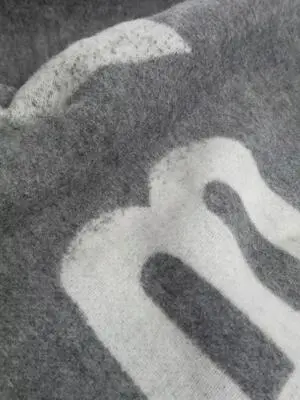 Bally Logo Fringed Scarf