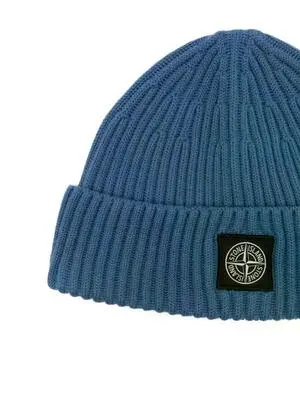 Stone Island Logo-patch Beanie
